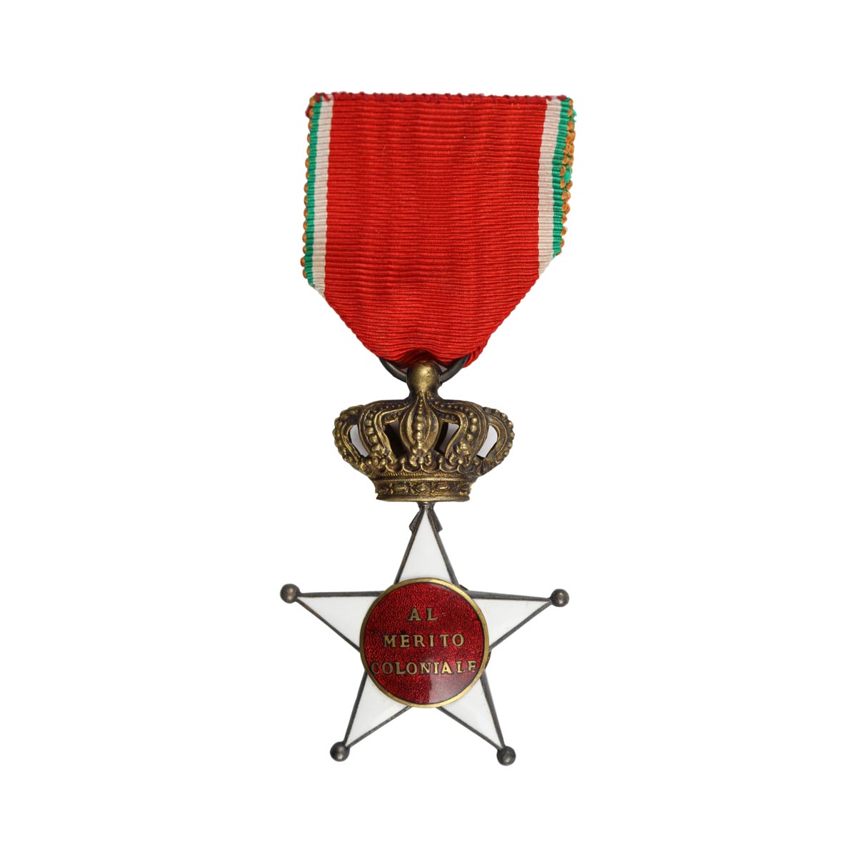 Stella al merito coloniale - Cavaliere Ufficiale Africa Colonie - Carlo ...